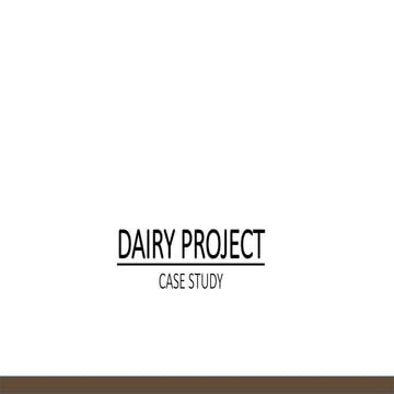 Bhestan panjrapol dairy case study | PDF