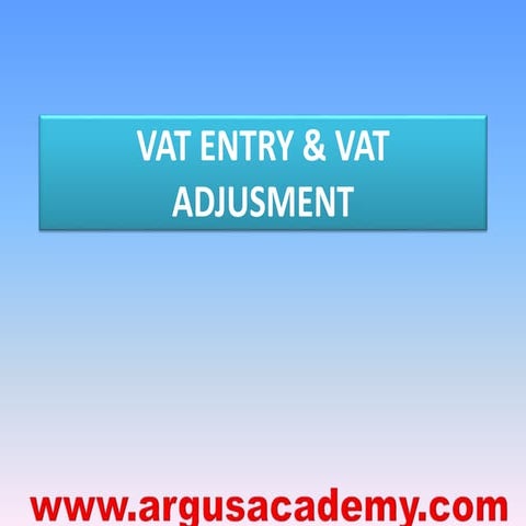TALLY Vat ENTRY | PPSX