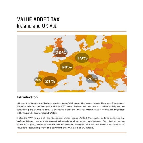 VAT IRELAND & UK | PDF
