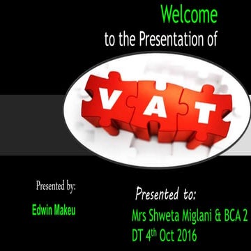 VAT | PPTX