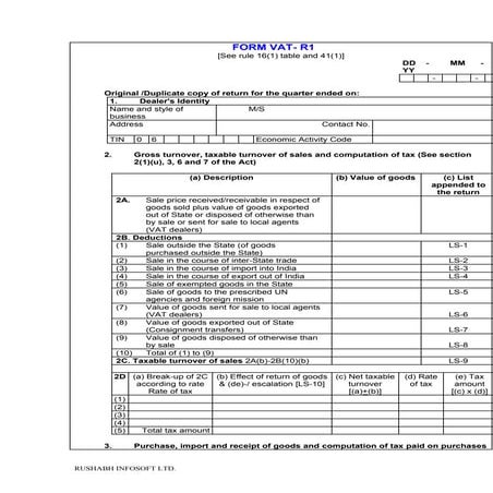 Vat concepts | PDF