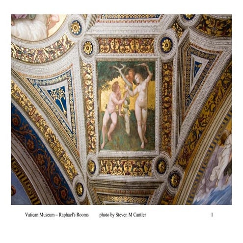 Vatican Museum - Raphael's Rooms | PDF