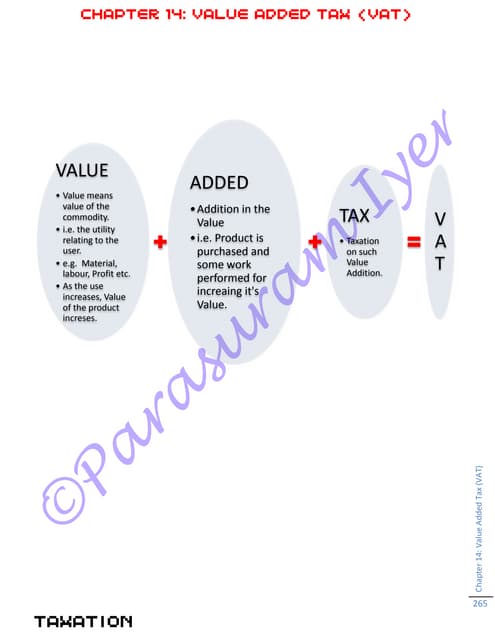 Value added tax | PPTX | Sales | Business