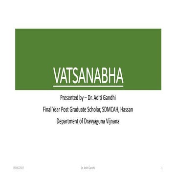 VATSANABHA- VIDARI.pptx