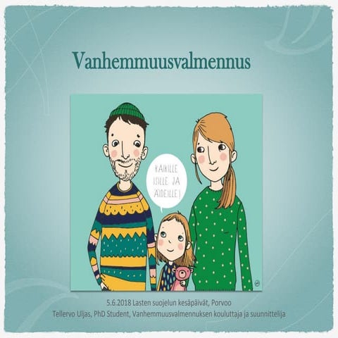 Tellervo Uljas: Vanhemmuusvalmennus | PDF
