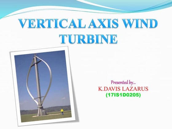 Horizontal Axis Wind Turbine Ppt