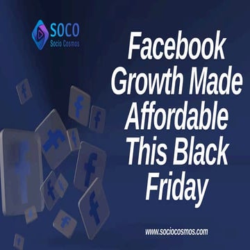 Flash Sale: Real Facebook Growth for Black Friday | PDF