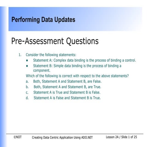 Vb.net session 07 | PPT