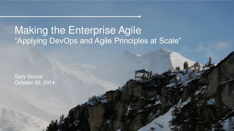 DOES14 - Gary Gruver - Macy's - Transforming Traditional Enterprise S… DOES14 - Gary Gruver - Macy's - Transforming Traditional Enterprise S…