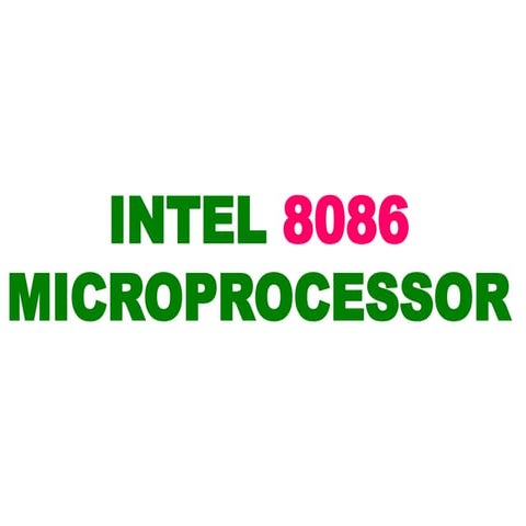 Vb 8086 programme | PPT