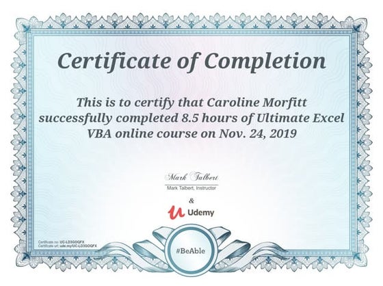 CTP Certificate morfitt11 (1) | PPT