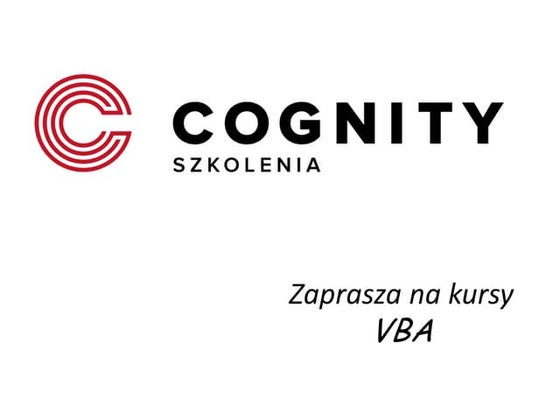 Visual Basic for Application in Cognity | PDF