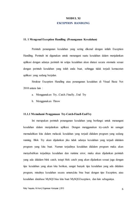 Part 1 - PENGENALAN VISUAL STUDIO 2010 | DOCX