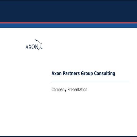Axon Partners Group Consulting 2015 | PPTX