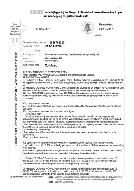 Oprichting HALAL HERBAL SPORT NUTRITION | PDF