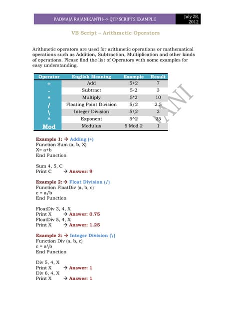 Vb scripting | PDF Vb scripting | PDF
