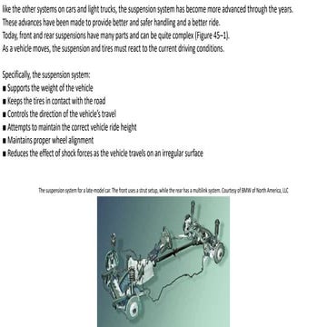 Unit 2 : Suspension System | PDF