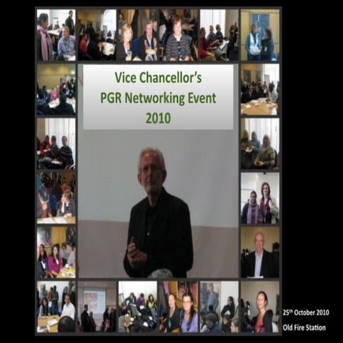 Vice chancellor's Networking Event 2010 | PDF