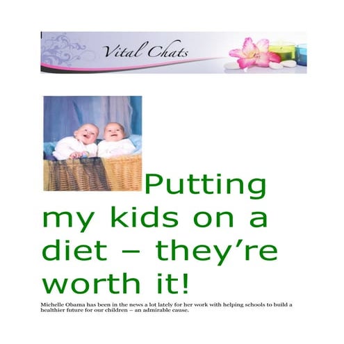 Nutrition Writing Example, To Parents | DOCX
