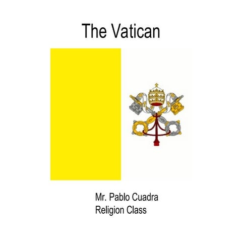 PRSENTATION ON VATICAN CITY_mba_international Businesss | PPT