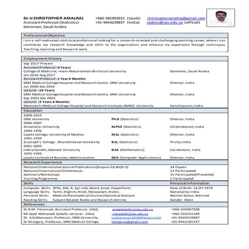 Vca new iau cv | DOC