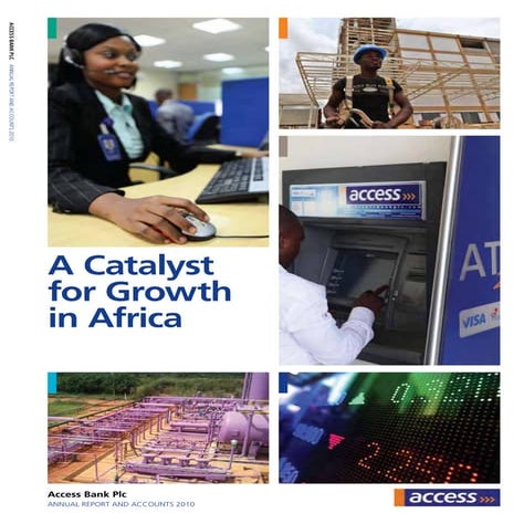 Access bank annual report 2010 | PDF