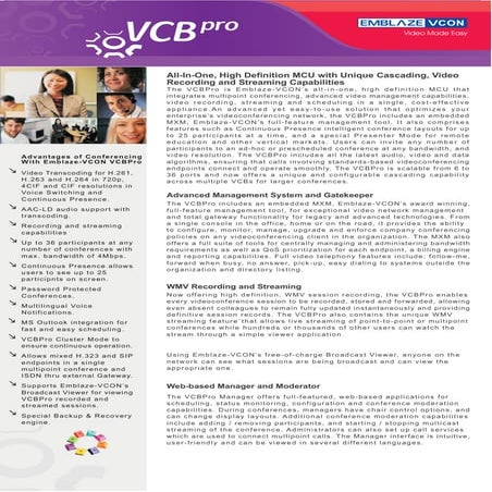 Vcb Pro 7.0 New Ds | PDF