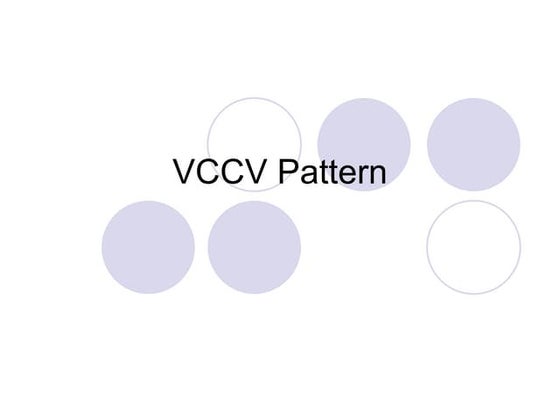 Decoding Unit 1 lesson 4 vcv and vccv | PPTX
