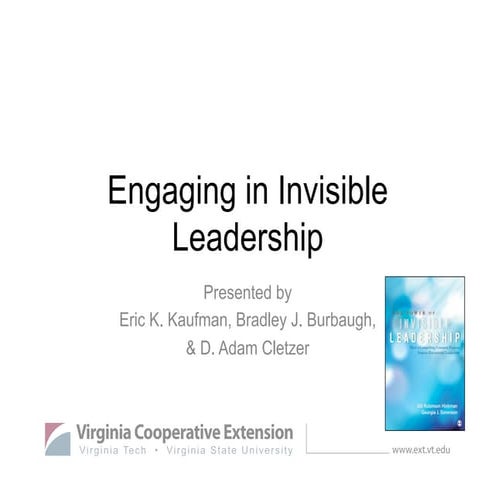Engaging in Invisible Leadership | PDF