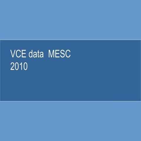Vce presentation for march 16 2010 | PPT