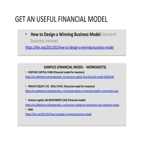 FINANCIAL MODEL- Samples | PPT
