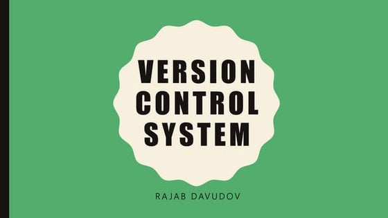 Source control system SVN, QLIKVIEW & GIT | PPT Source control system SVN, QLIKVIEW & GIT | PPT