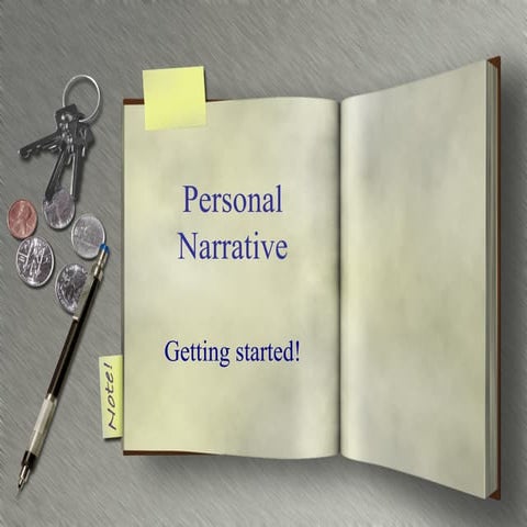 Personal narrative powerpoint | PPTX