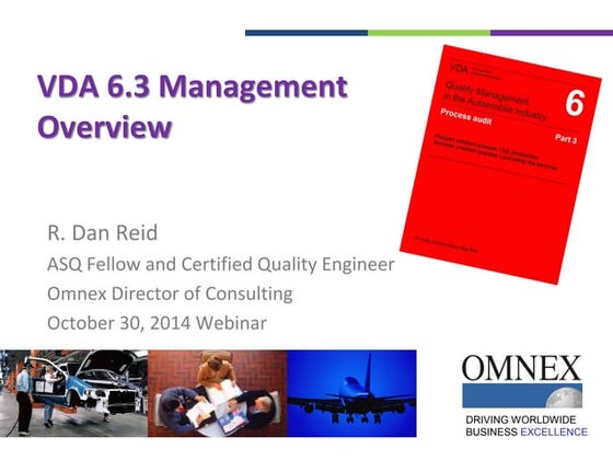 Process auditing as per VDA 6.3 | PPT