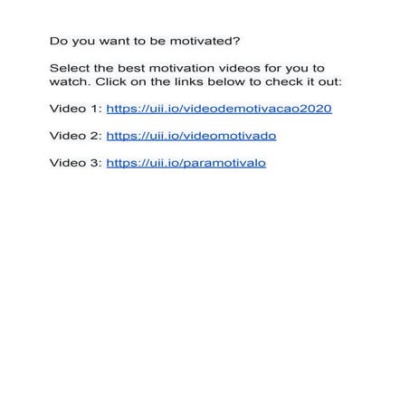 The motivation you need. | PDF