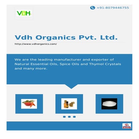 Vdh organics-pvt-ltd | PDF