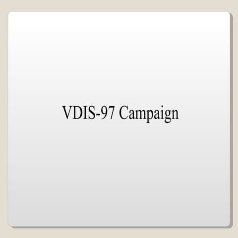 Vdis 97 | PPT