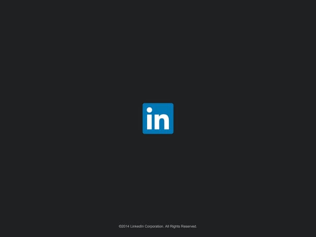 Open Source Linkedin Analytics Pipeline Boss 2016 Vldb Ppt