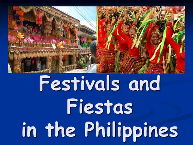 Festivals (REGION 1) Philippines | PPTX