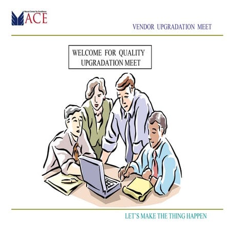 Comprehensive Vendor Upgradation Meet for Quality & Compliance | PPT