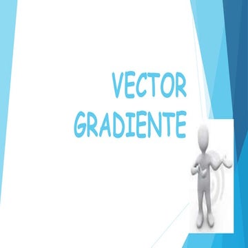 Vector gradiente | PPTX