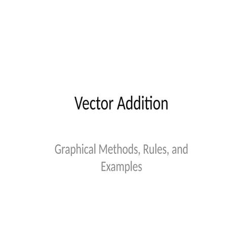 vector_addition.pptx.................... | PPT