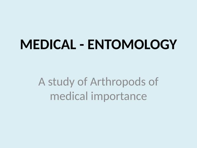 Vector control measures | PPTX