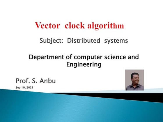 Distributed System Lamports And Vector Algorithm Ppt