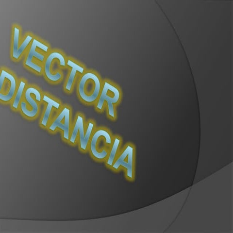 Vector distancia | PPTX