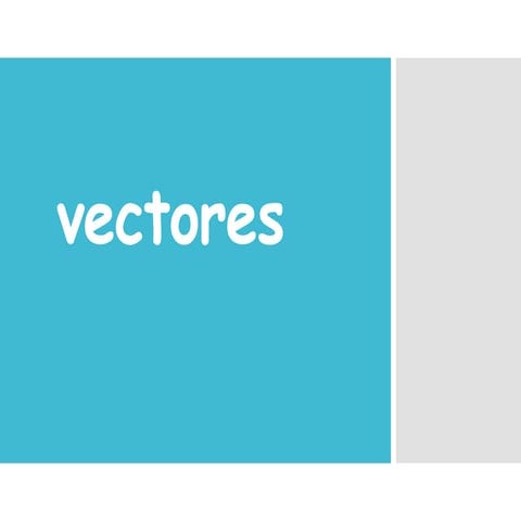 Laboratorio de vectores | PPS