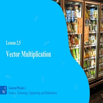 Differentiate scalar product from vector product. | PDF