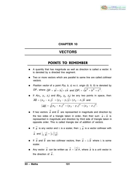 Vector algebra | PPT