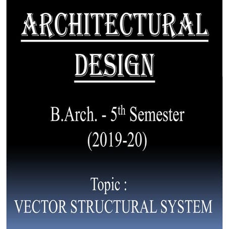 Vector Structure System | PDF