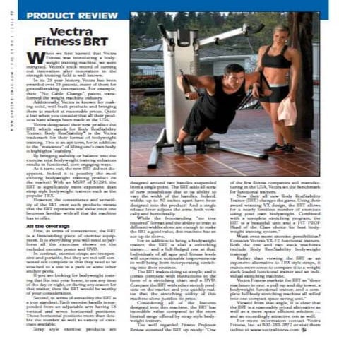 Vectra Fitness - BRT (Body Resistance Trainer) | PPT